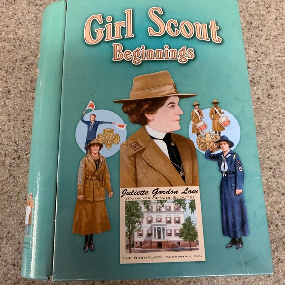 Accents | Vintage Girl Scout Beginnings Book Shaped Tin Box Juliette ...